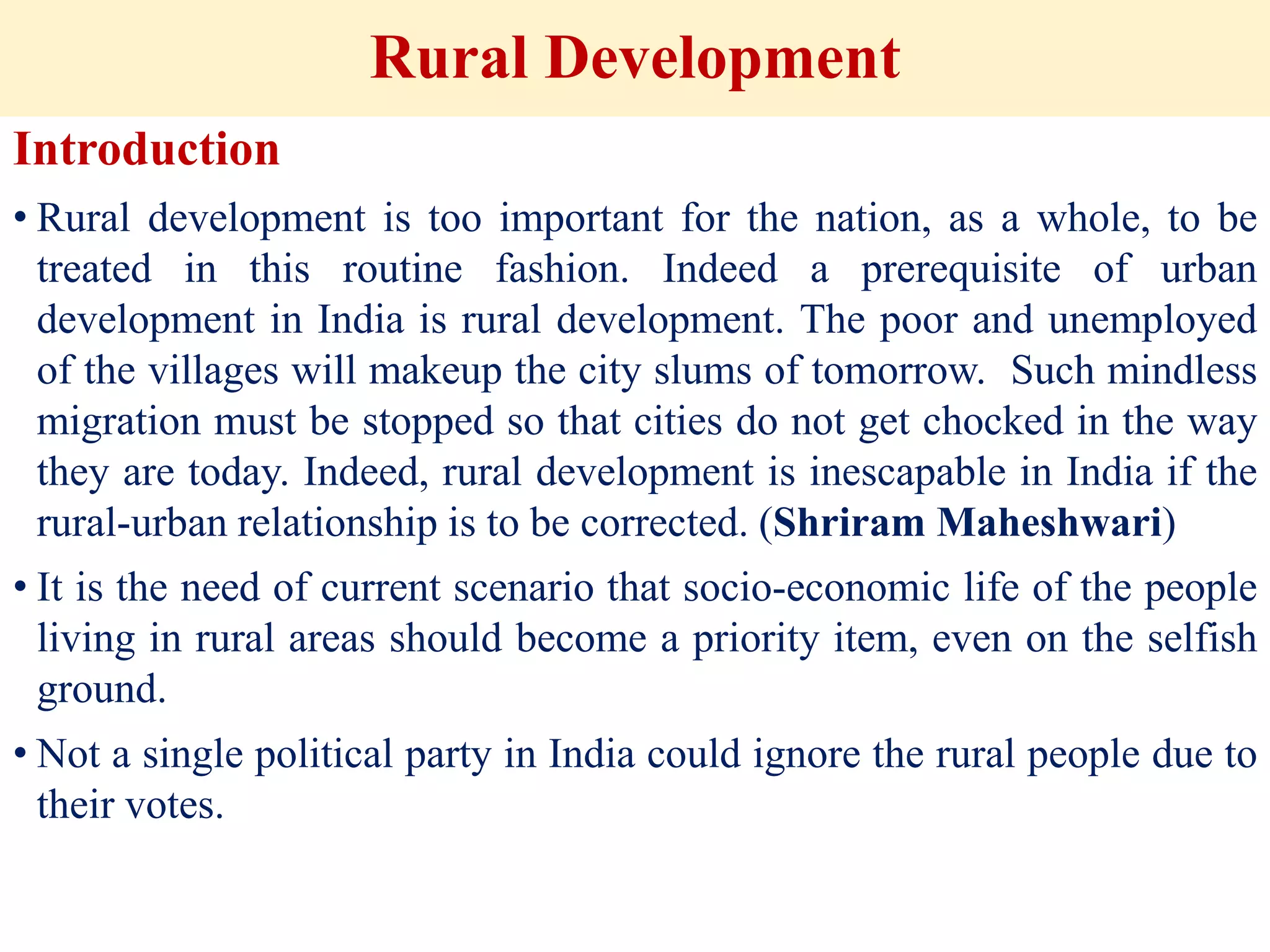 Anil 2020 sociology rural development, urban development and rurban ...