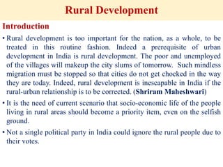 Anil 2020 sociology rural development, urban development and rurban ...