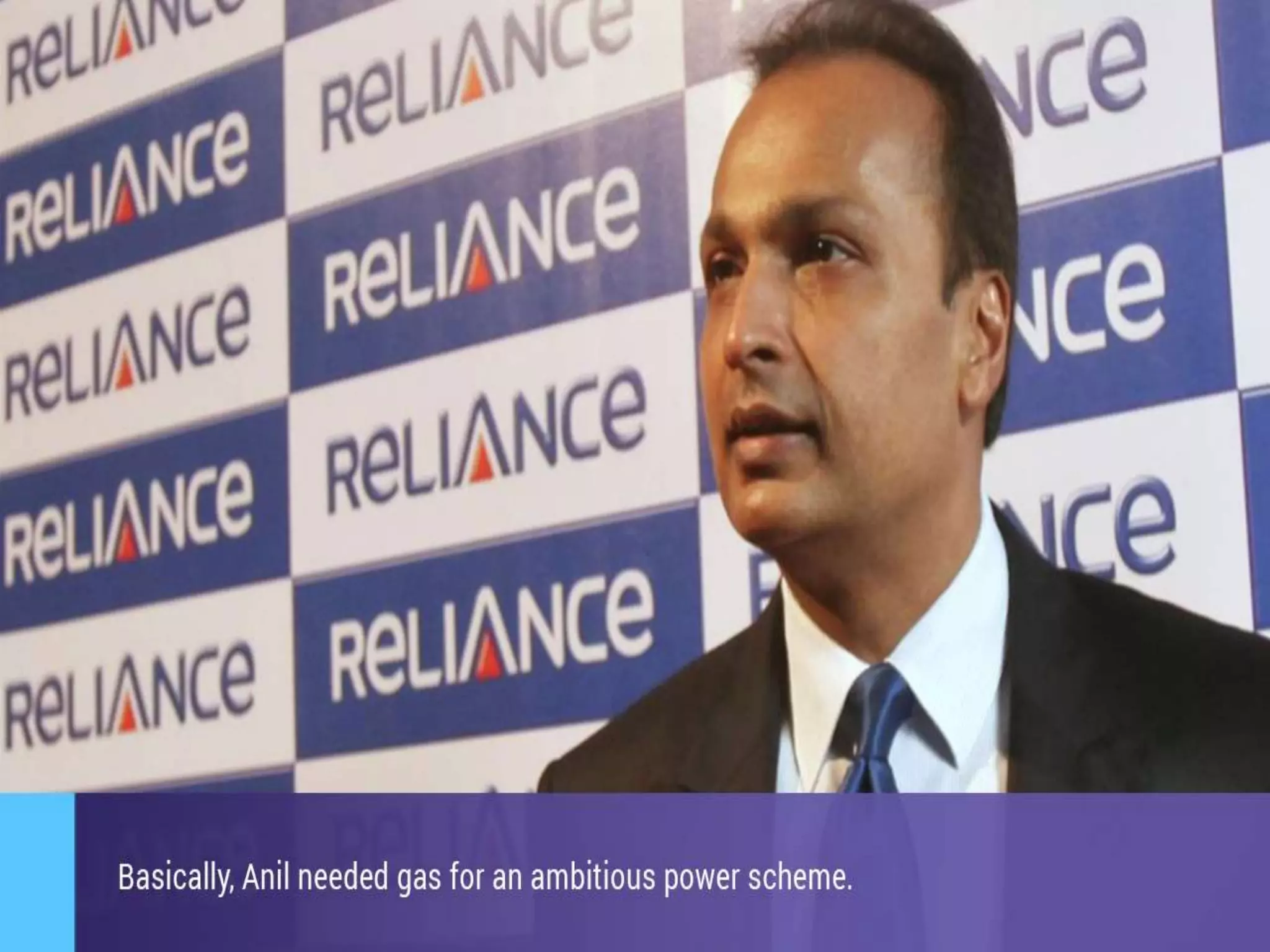 Anil Ambani and Reliance Power: With Great Vision Comes Great Power | PPT