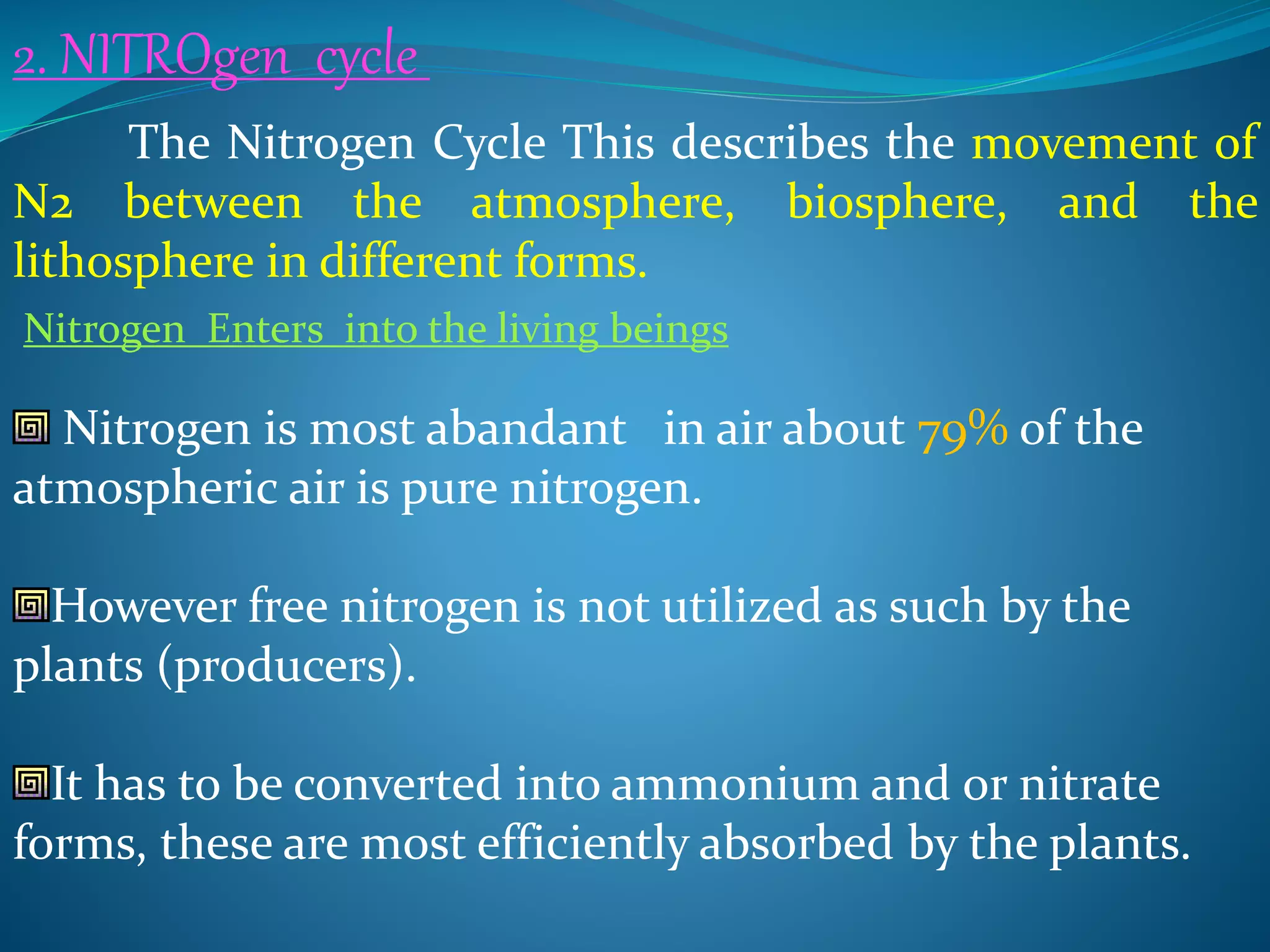 Biogeochemical Cycle | PPT