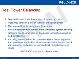 Anciliary Services and Indian Power System | PPT