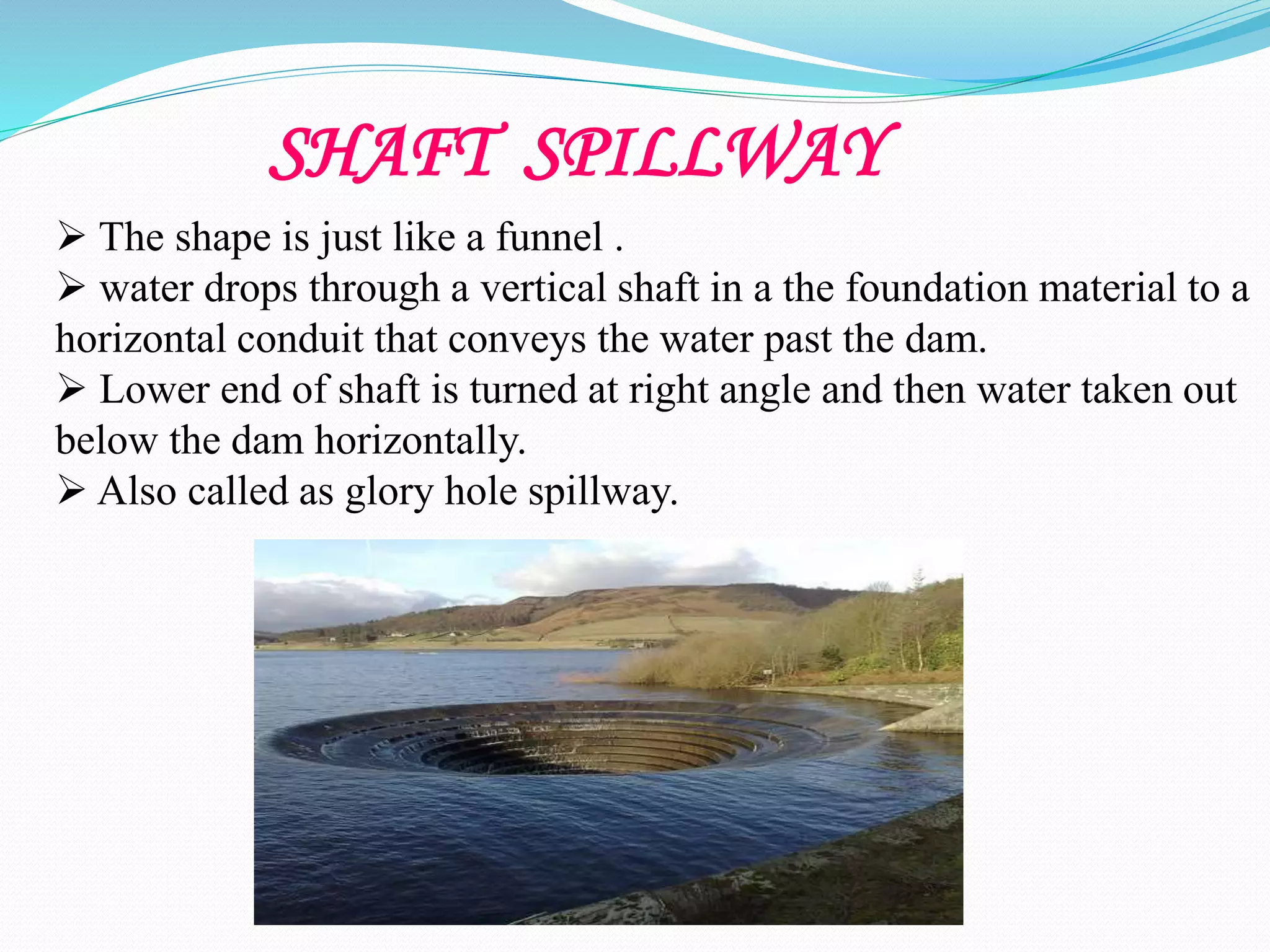 seminar presentation report on spillway | PPTX