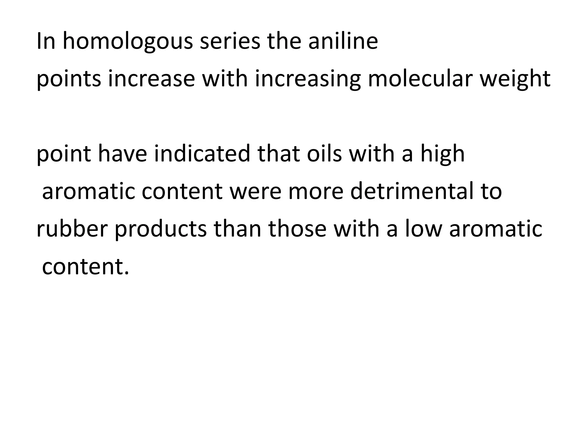 Aniline point for petroleum productes | PPTX