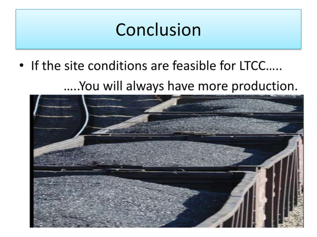 Longwall Top Coal Caving Method | PPTX