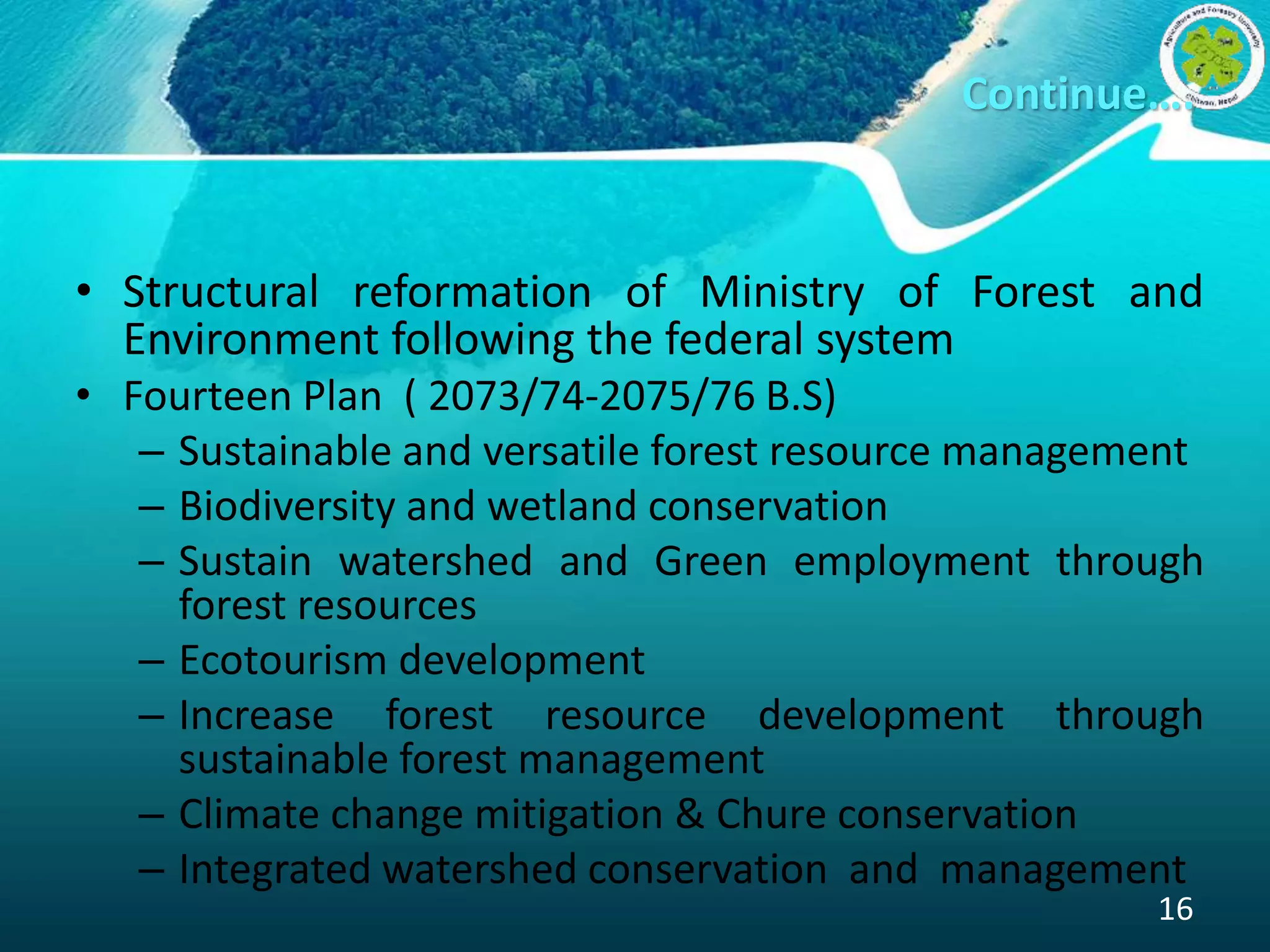 History of Forest Management in Nepal | PPTX