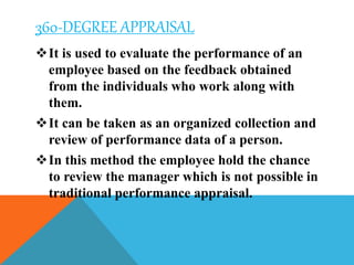 360 Degree appraisal | PPTX | Human Resources | Business