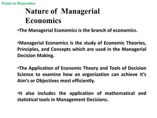 managerial economics.ppt. | PPTX