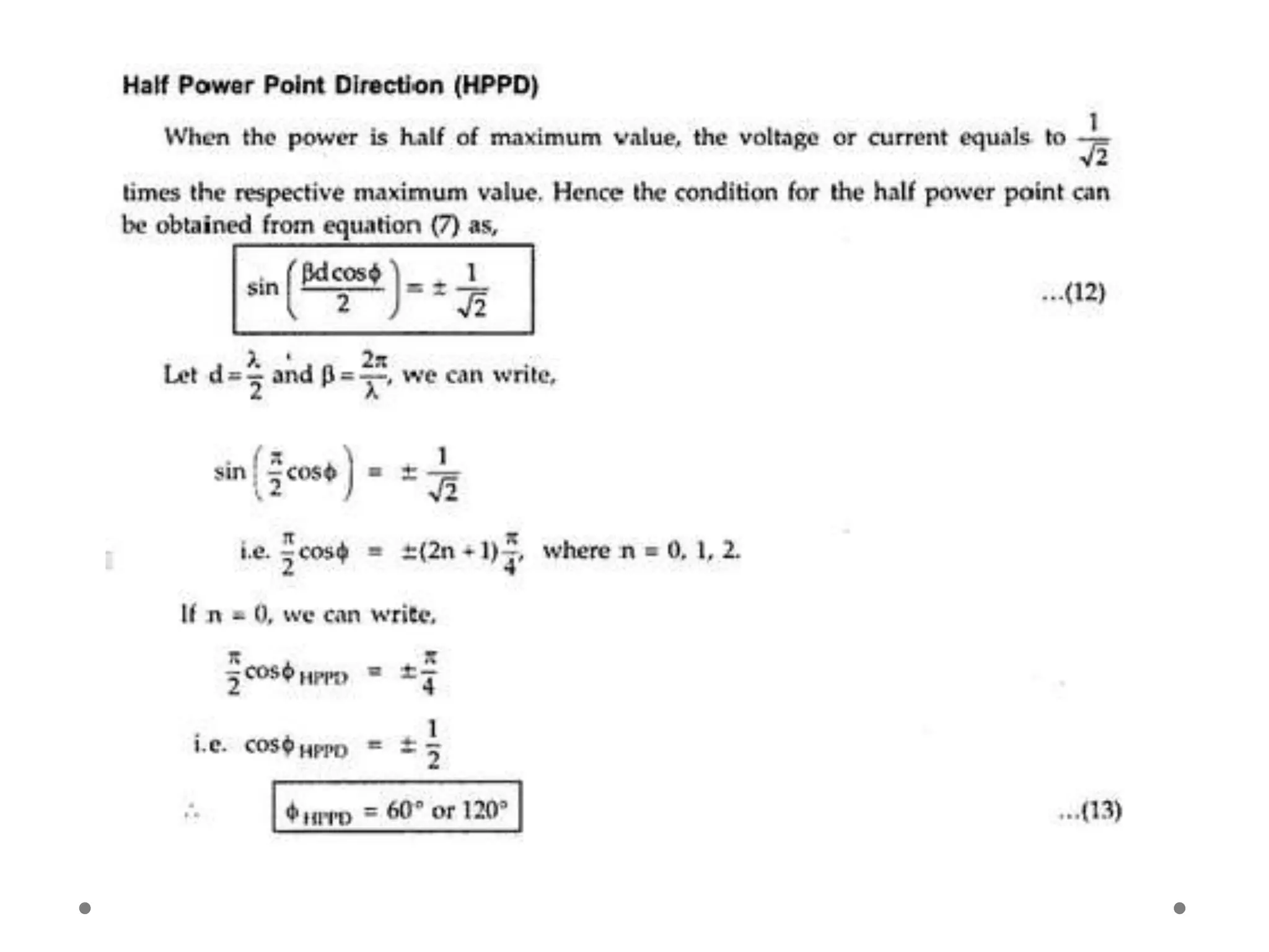 Antennas - Array of point sources | PPTX