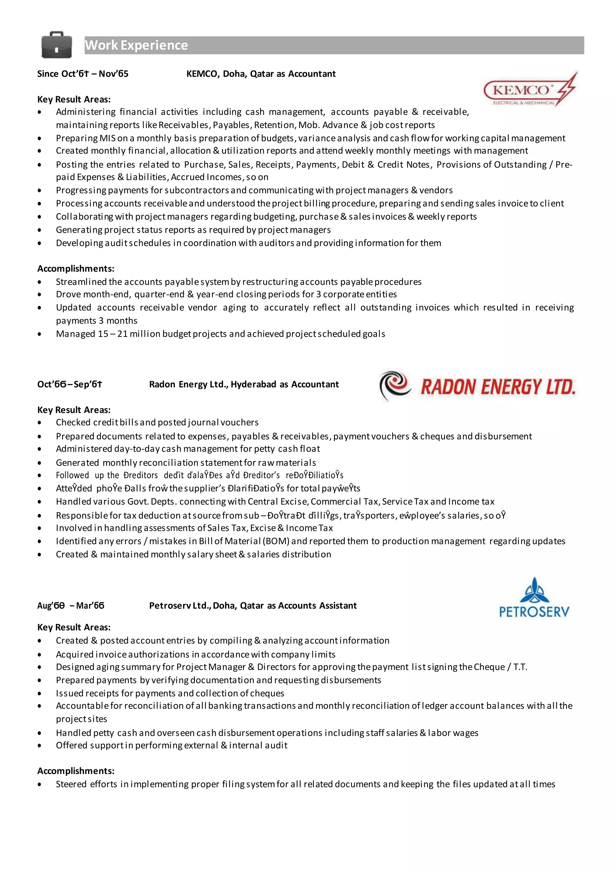 Anil Kumar CV | DOCX