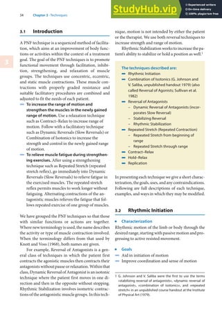 An Illustrated Guide PNF In Practice Fourth Edition | PDF