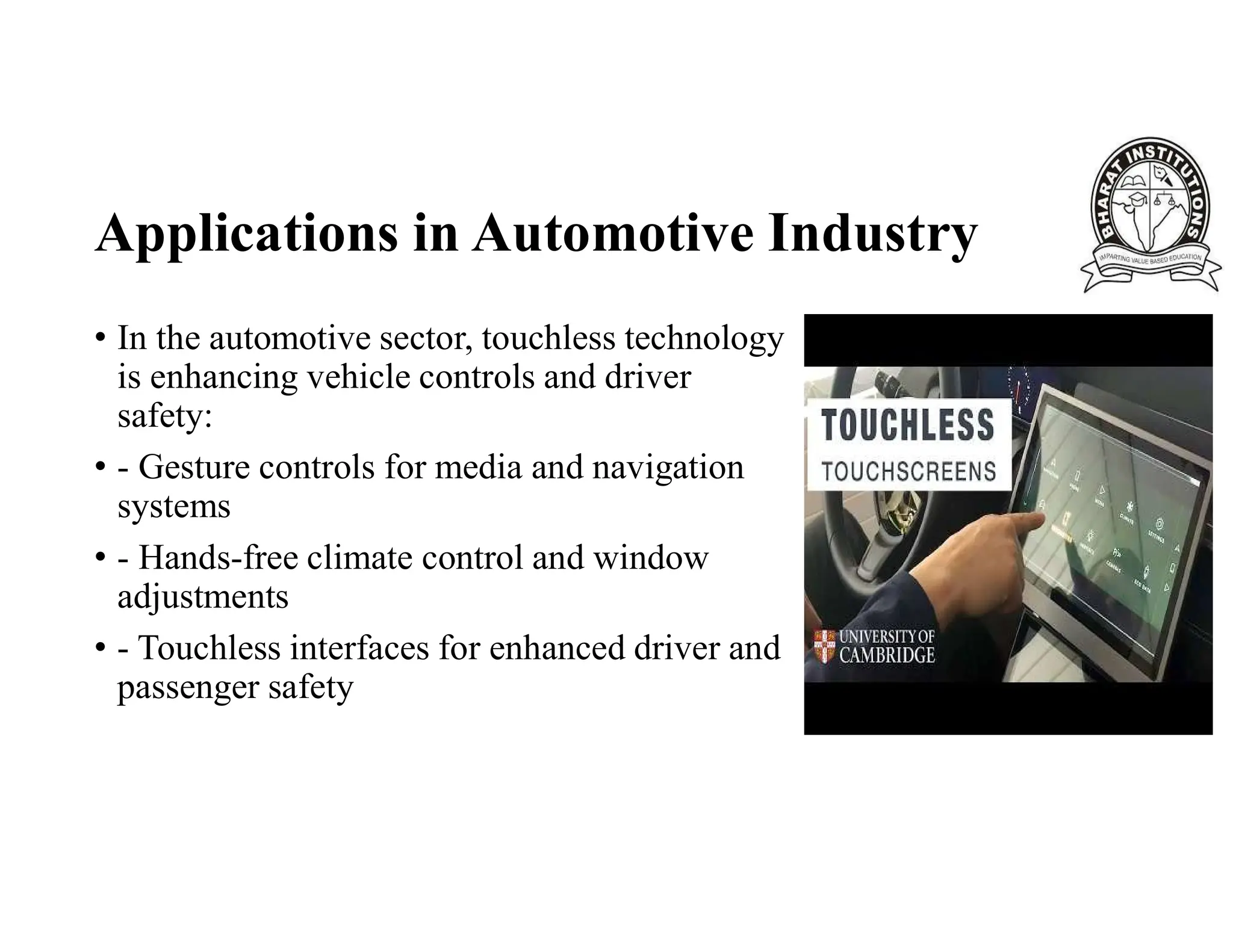 Touchless touch screen technology seminar ppt | PDF