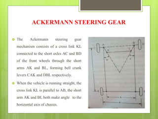 Steering System ( Anil Sharma ) | PPTX