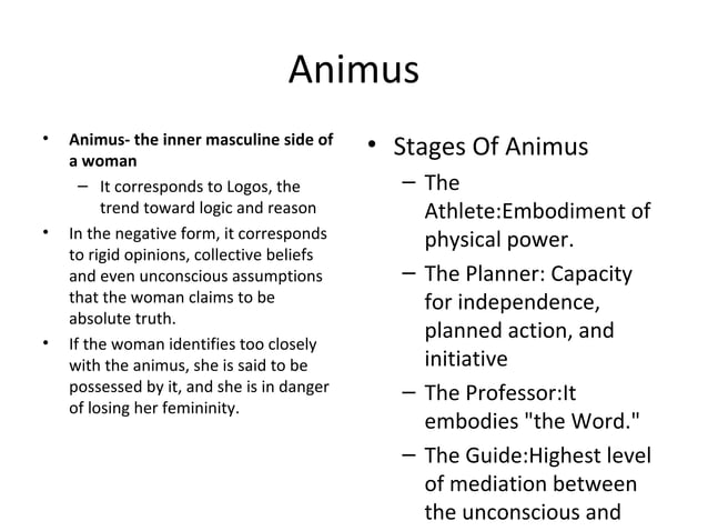 Anima and animus | PPT