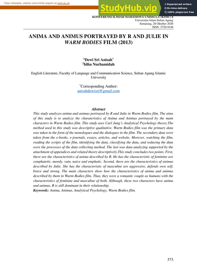 Anima and Animus Portrayed by R and Julie in Warm Bodies Film.pdf