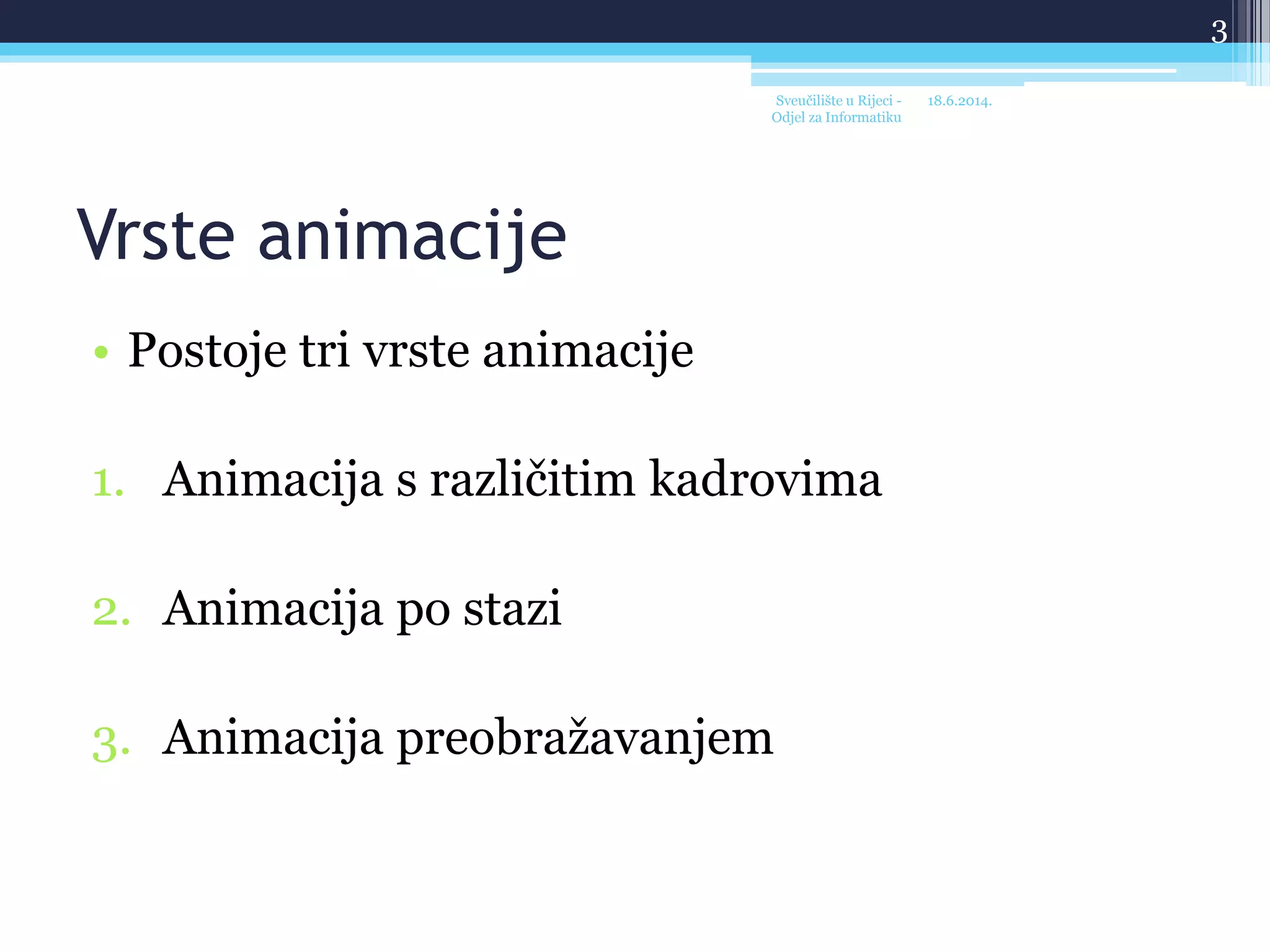 Animacija Marko | PPTX