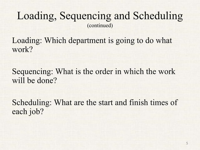 Scheduling(production and operations management systems).ppt