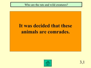 Animal Farm Ch. 1 4 Review | PPT