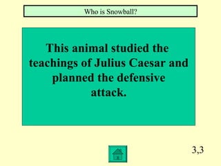 Animal Farm Ch. 1 4 Review | PPT
