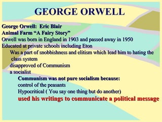 Animal Farm Powerpoint Intro | PPT