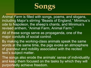 Animal Farm Theme Symbols Motifs | PPT
