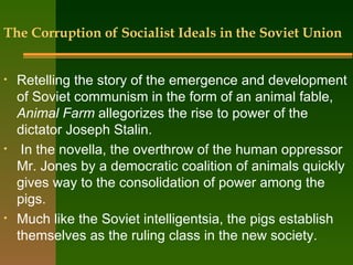 Animal Farm Theme Symbols Motifs | PPT