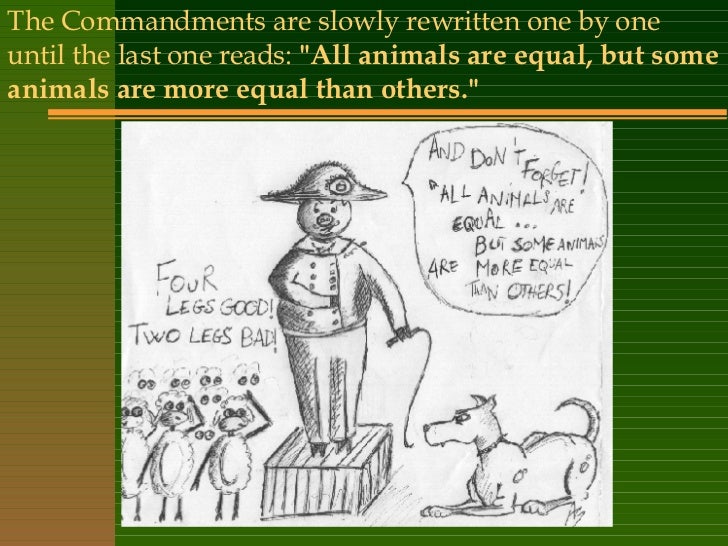 All Animals Are Equal But Some Are More Equal Than Others Analysis ...