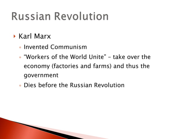 Animal Farm Vs Russian Revolution | PPT | Politics