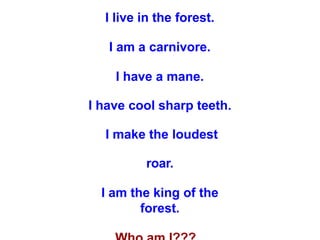 animal-riddles-flashcards for kids and children | PPTX