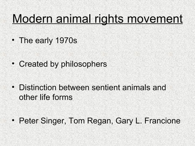 Animal Rights | PPT | Pets
