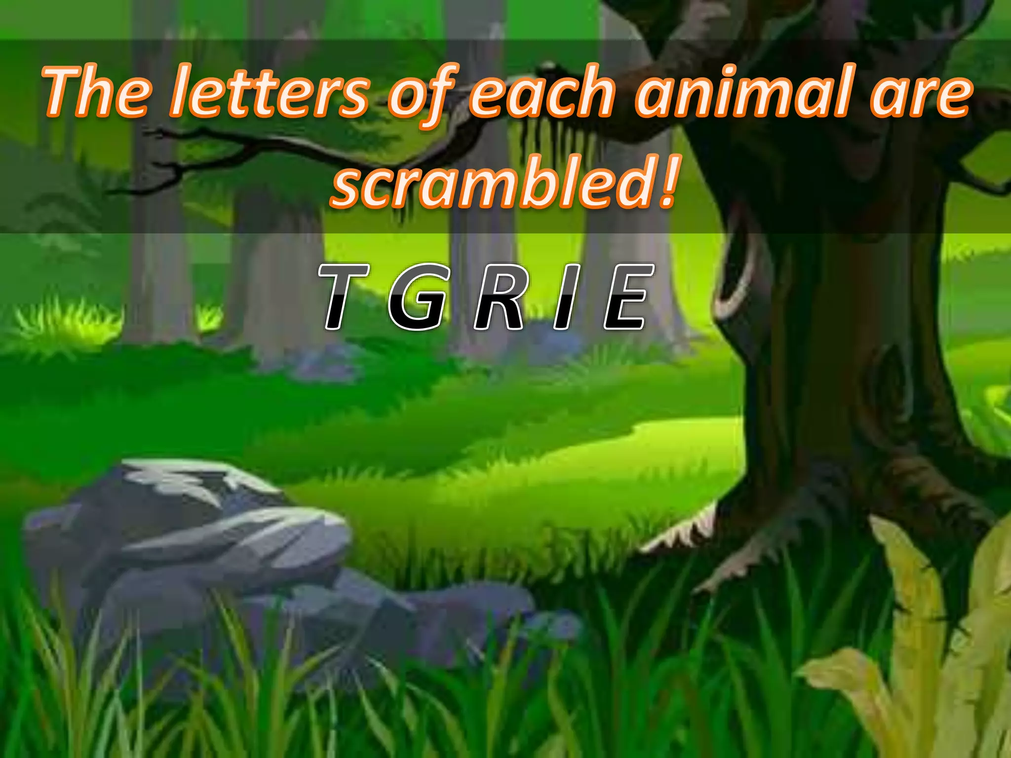 Animal scramble-guess-the-word-fun-activities-games-games-icebreakers ...
