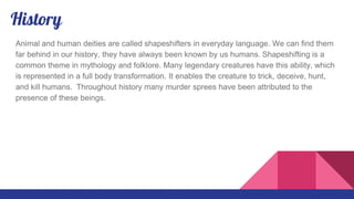 Animal and human deities shapeshifters Maja Olsson | PPT