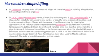 Animal and human deities shapeshifters Maja Olsson | PPT