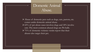 Animal abuse | PPTX