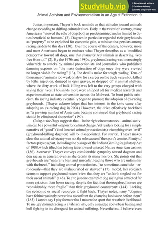 Animal Activism And Environmentalism In An Age Of Extinction 5 Animal ...