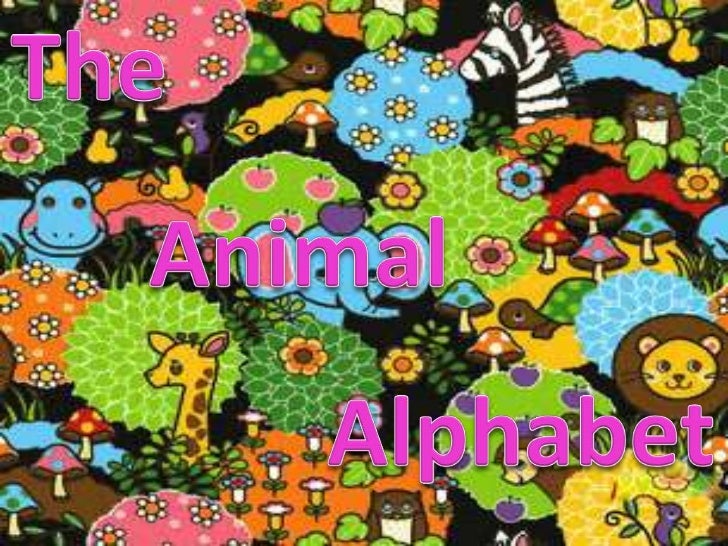 Animal alphabet