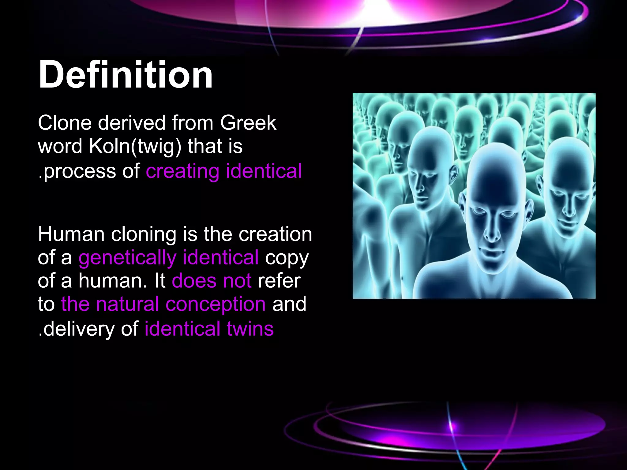Animal and human cloning | PPT