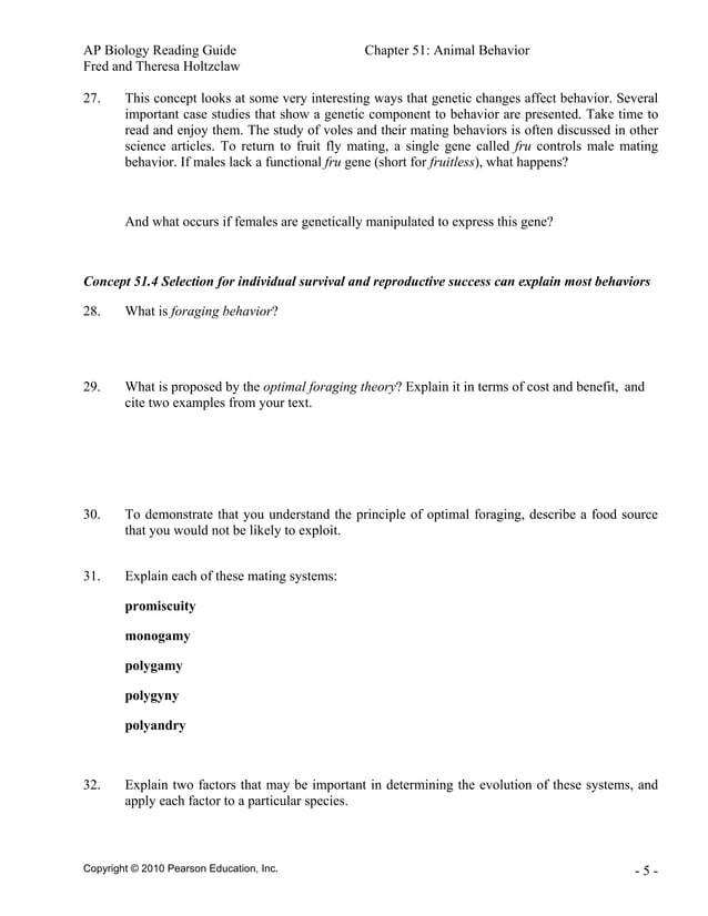 Animal behavior | PDF