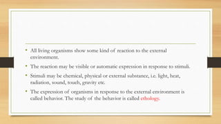 Animal behavior | PPT