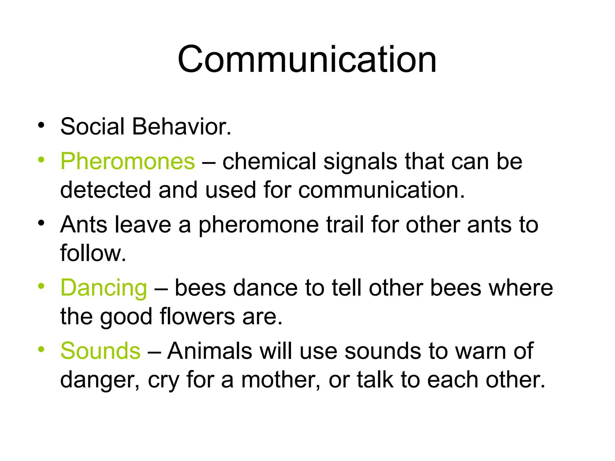 Animal Behavior ppt for zoology students | PPT