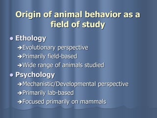 this ppt explain about animal behavior and welfare.ppt