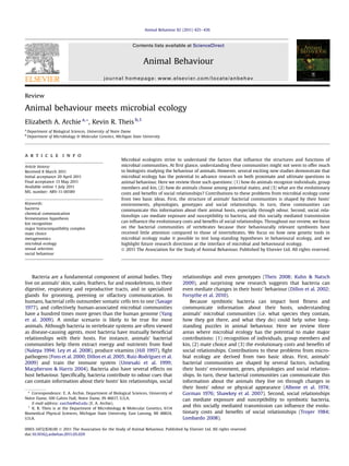 Animal_behavior_meets_microbial_ecology.pdf | Biological Sciences | Science