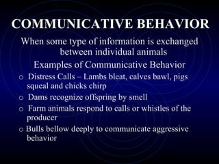 Animalbehaviorppt | PPT