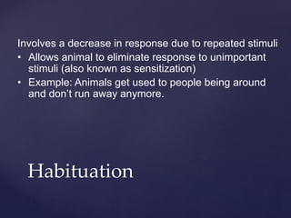 Animal behaviors | PPT