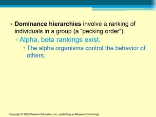 Animal behaviour | PPTX