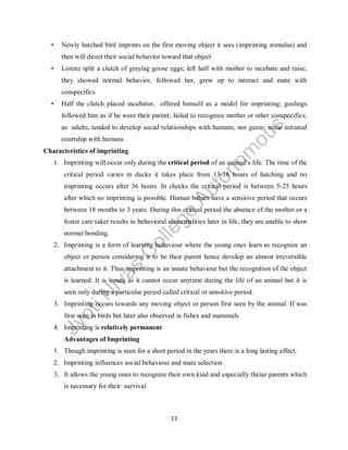Introduction of Animal Behaviour full notes.pdf