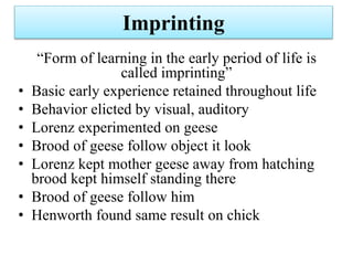 Animal behaviour and types of animal behavior power point presentation ...