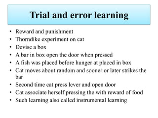 Animal behaviour and types of animal behavior power point presentation ...