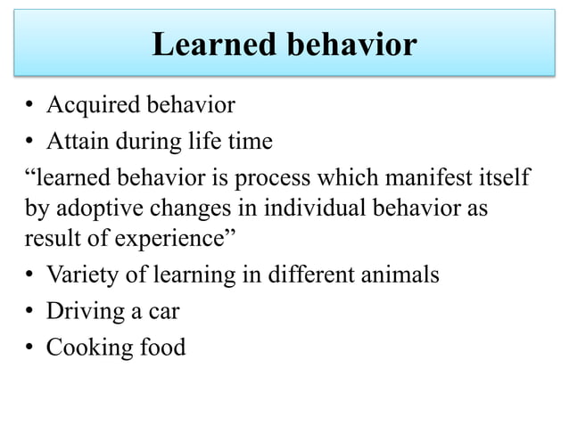 Animal behaviour and types of animal behavior power point presentation ...
