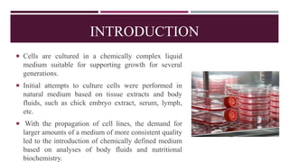 Complete Medium and it's Sterilization | PPT