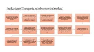 animal biotech transgene integration methods | PPTX